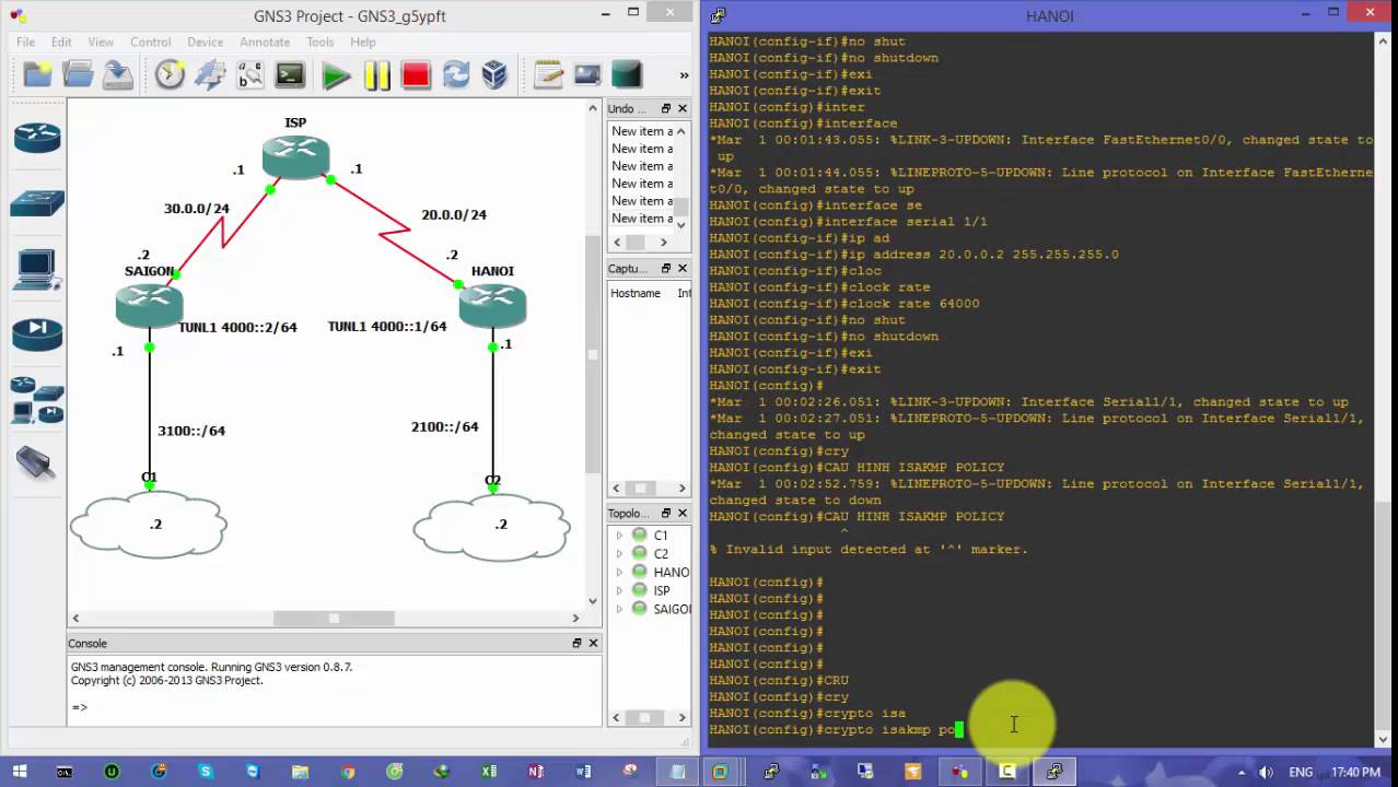 VPN SITE TO SITE IPv6 - YouTube