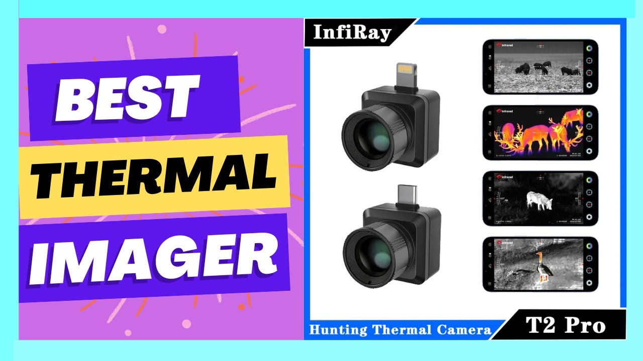 InfiRay T2 Pro Thermal Camera for iPhone & Android Phone Infrared ...