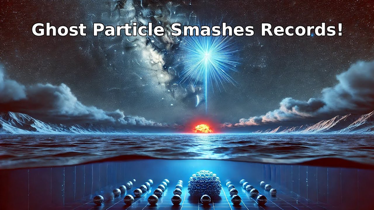 Ghost Particle Smashes Records! Universe's Biggest Mystery Revealed ...