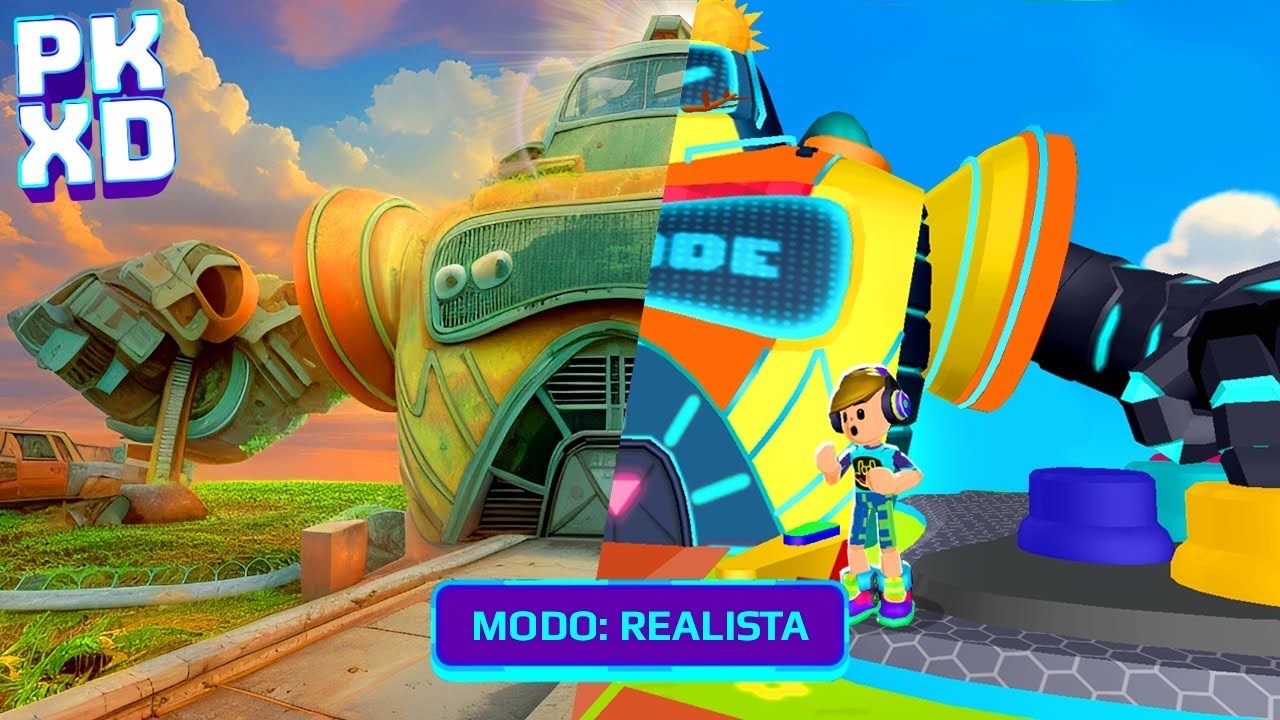 COMO JOGAR PK XD NO MODO ULTRA REALISTA - YouTube