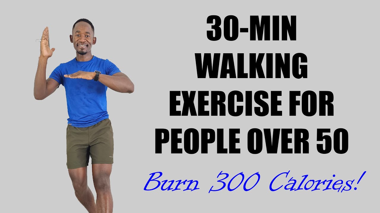 30-Minute Walking Exercise for Weight Loss for People Over 50🔥300 ...