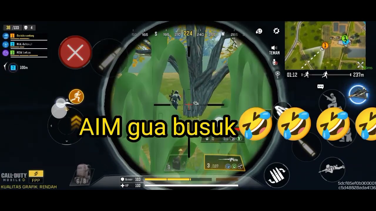 2 senjata rembo yg meresahkan CALL OF DUTY MOBILE - YouTube