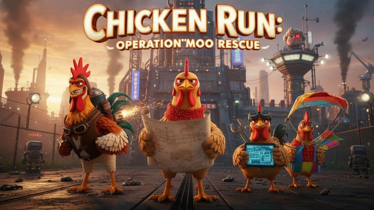 Chicken Run: Operation Moo Rescue – Full Animated Short Movie (2025 ...