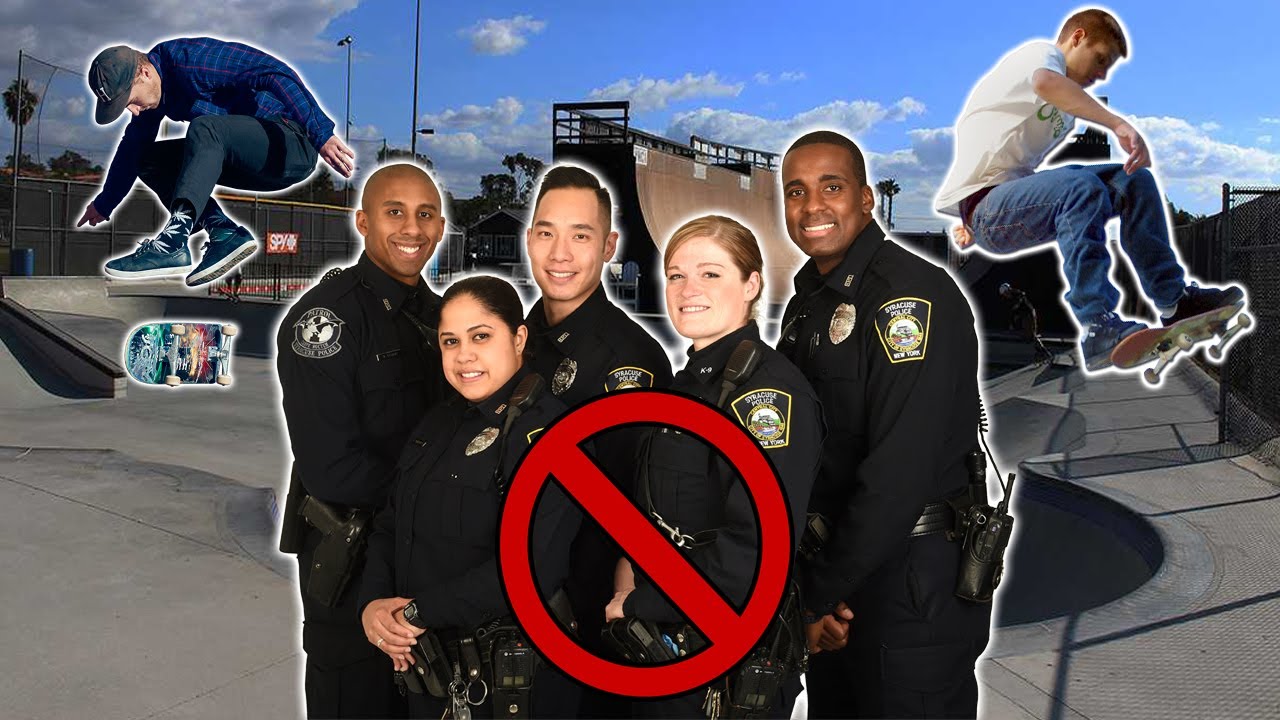 WHY SKATERS HATE COPS? - YouTube
