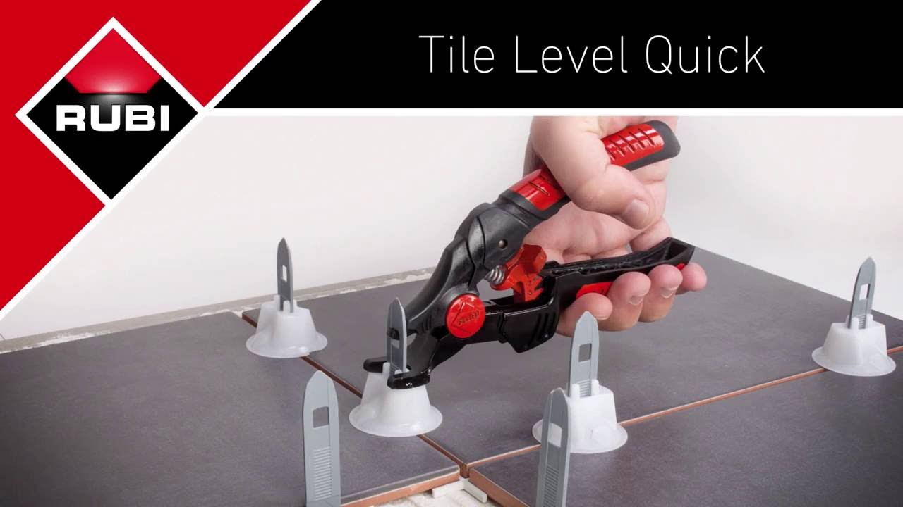 Система укладки плитки RUBI Tile Level Quick - YouTube