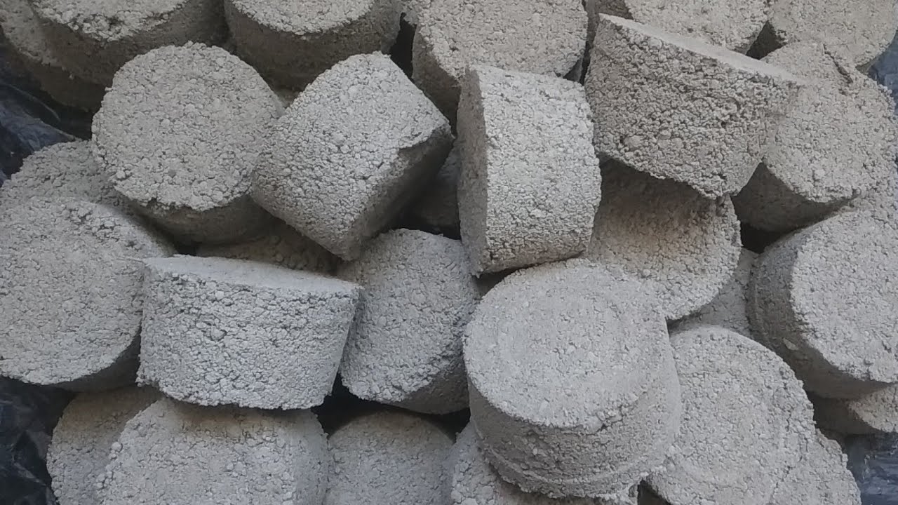 whole crushing - super gritty cement water crumbling - dusty cement ...