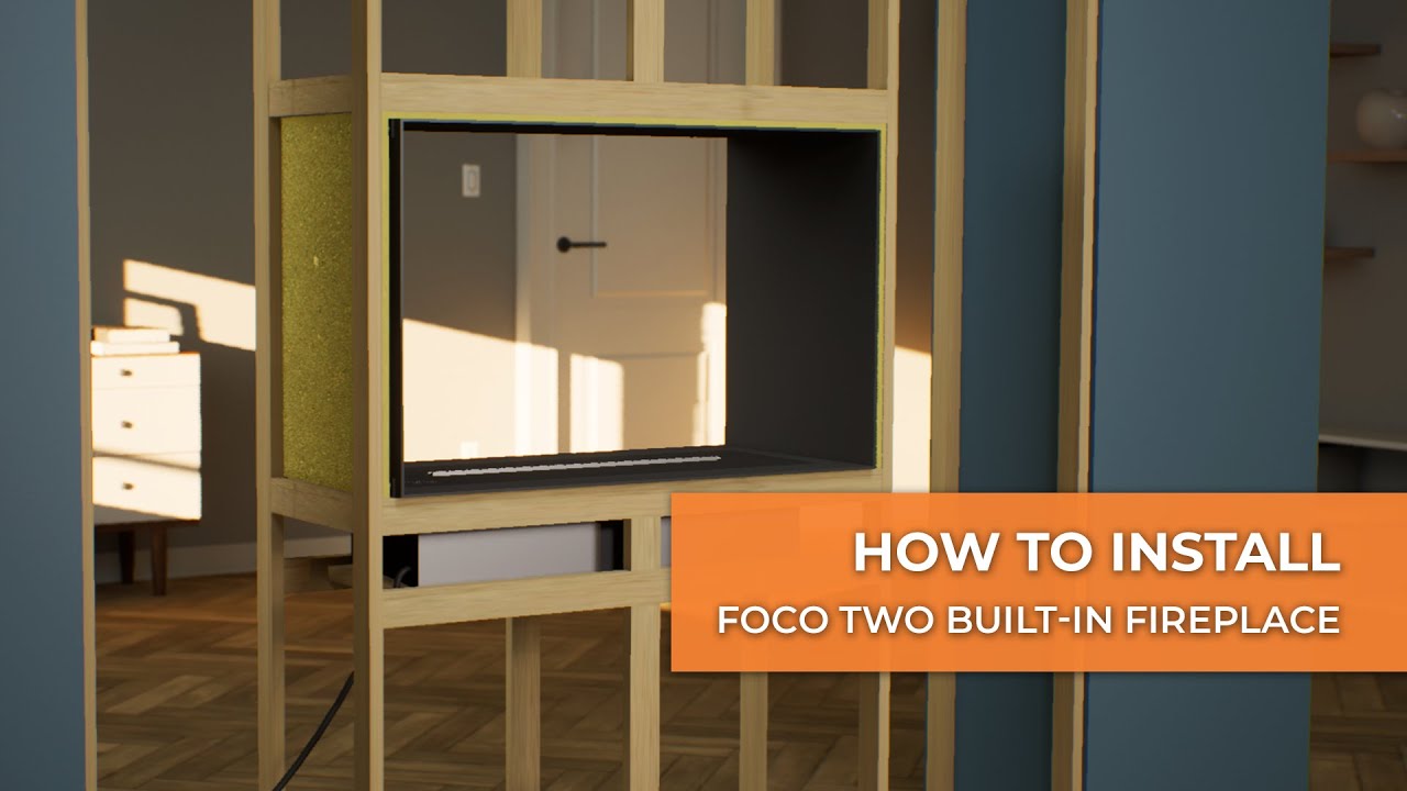 How to install Foco Two | Built-in Bio Ethanol Fireplace Guide - YouTube