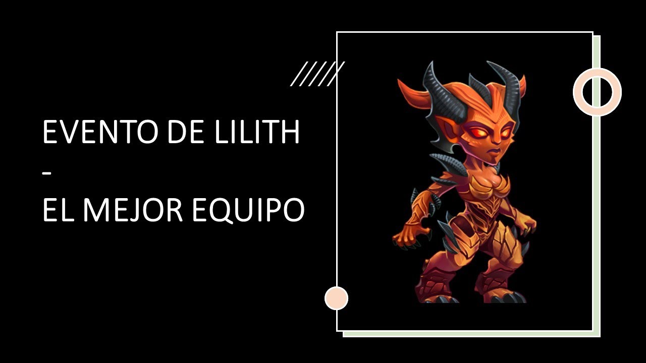 Los mejores equipos para Lilith Evento - Hero Wars - YouTube