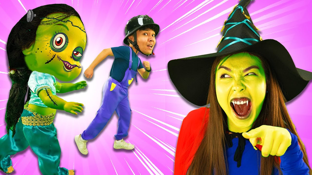 The Witch Dance Song | Abracadabra | Halloween Songs | Hokie Pokie Kids ...