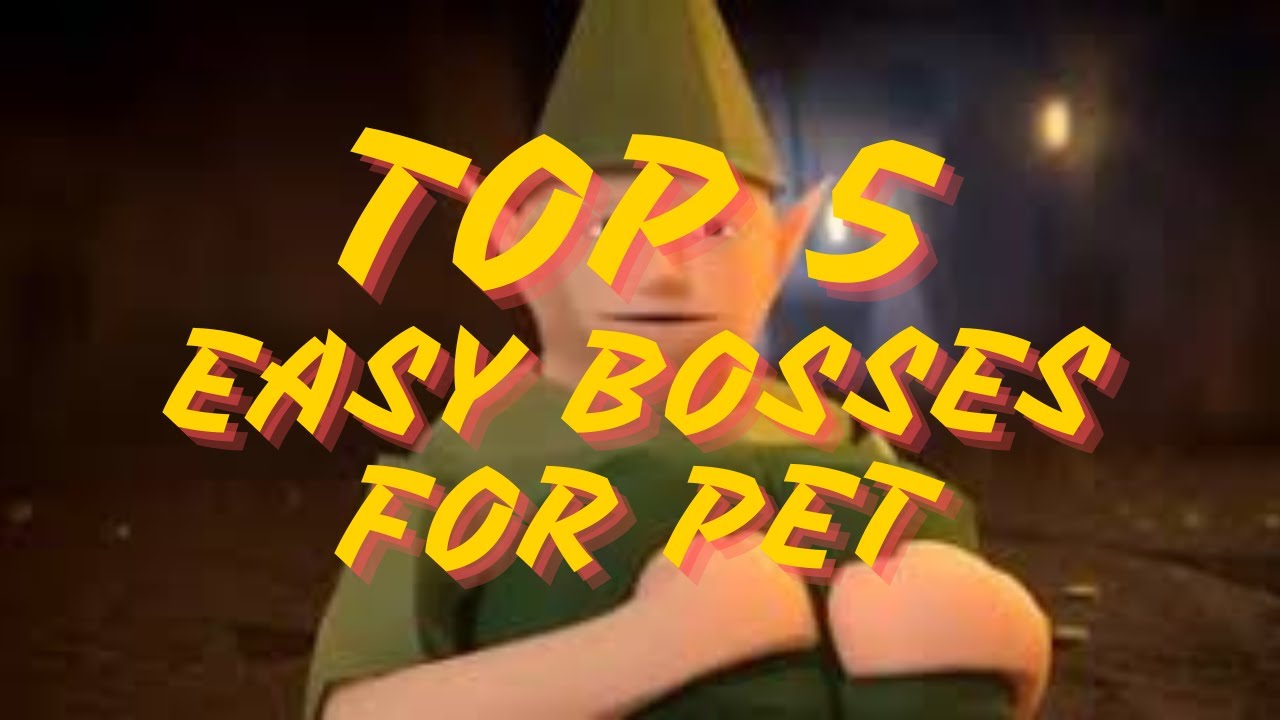 OSRS Top 5 Easy Bosses for Pet (2024) - YouTube