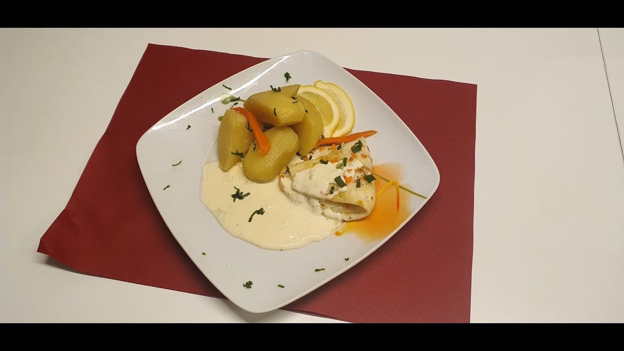 ## BAKED FISH WITH LEMON CREAM WHITE SAUCE## - YouTube