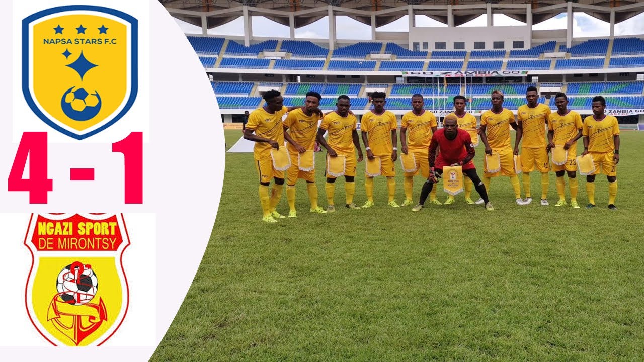Napsa Stars FC vs Ngazi Club 4 - 1 All Goals & Highlights - African ...