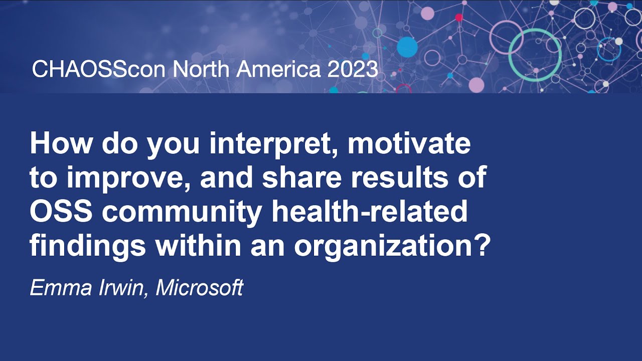 Keynote 2: How do you interpret, motivate to improve, and share results ... Keynote 2: How do you interpret, motivate to improve, and share results ...