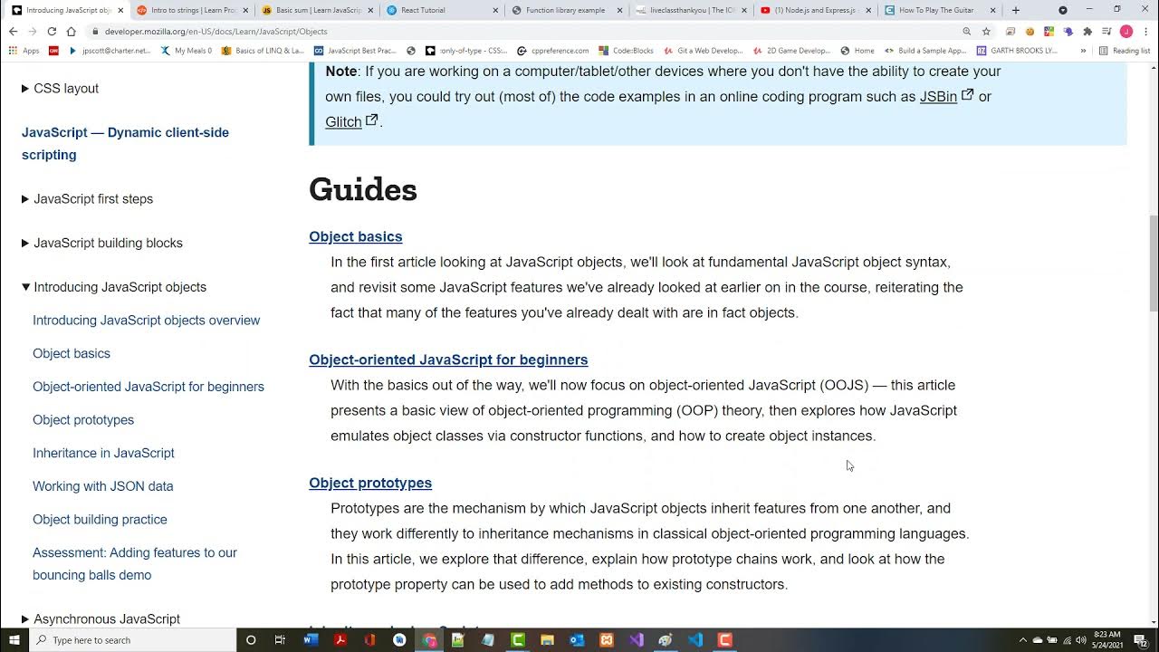 JavaScript - Introducing JavaScipt Objects - Part01 - YouTube