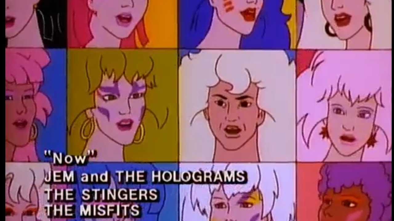 "Now": lyrics by Jem and the Holograms, The Stingers, and The Misfits - YouTube