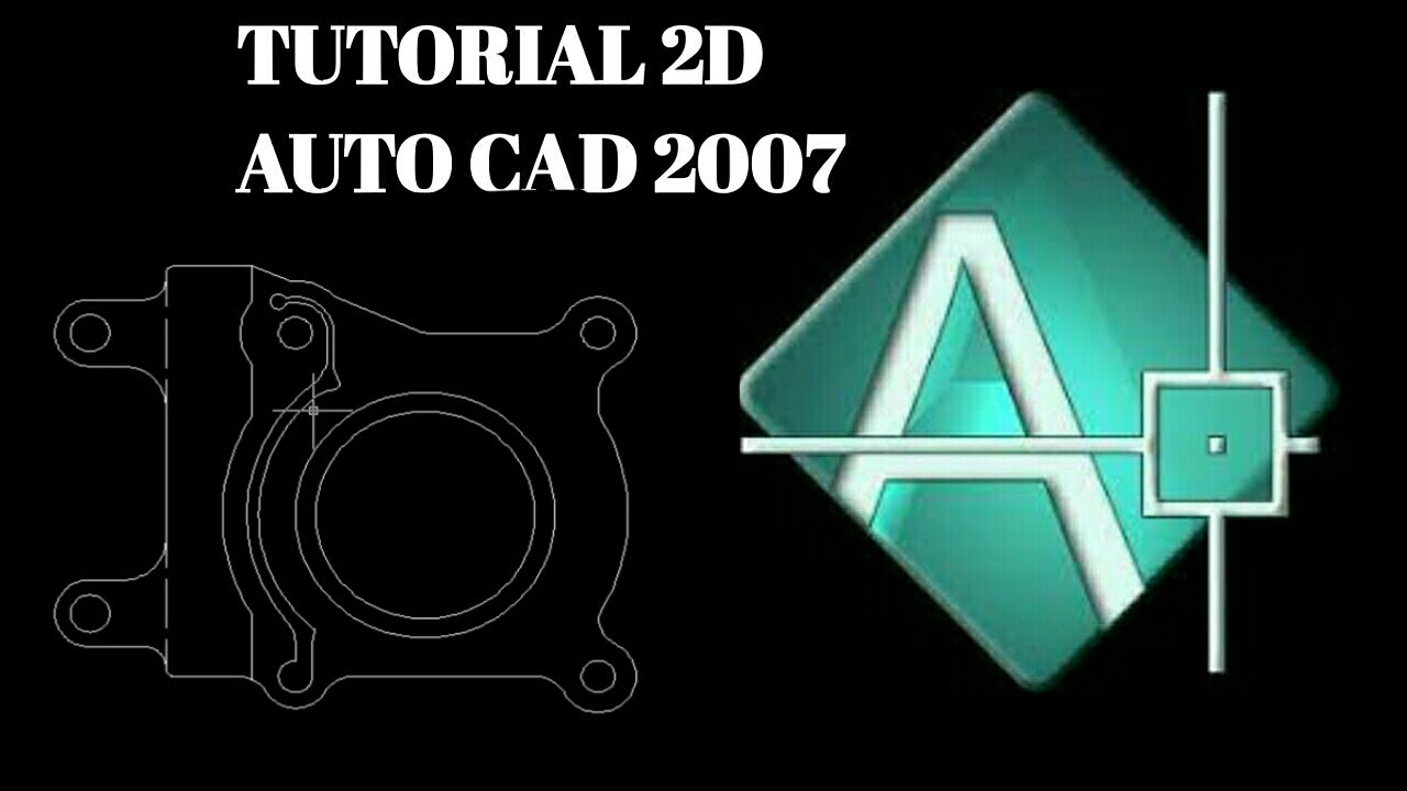 Tutorial AutoCad 2007 - Blok Silinder (Cylinder Block) ⅠⅠ FULL - YouTube