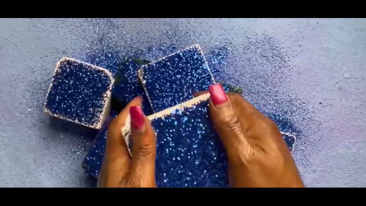 oddly satisfying soft blocks from the amazing creator @chalk_it_upkym ...