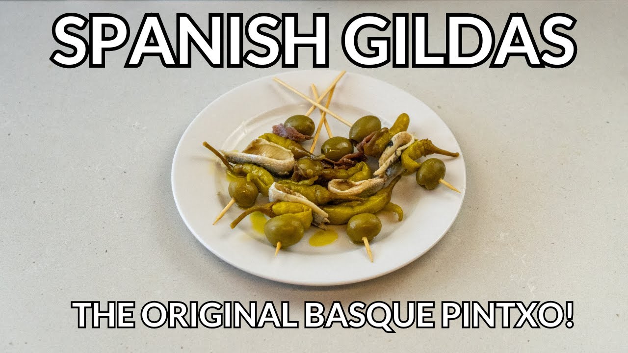 Spanish Gildas Recipe: The ORIGINAL Basque Pintxo - Perfect Party ...