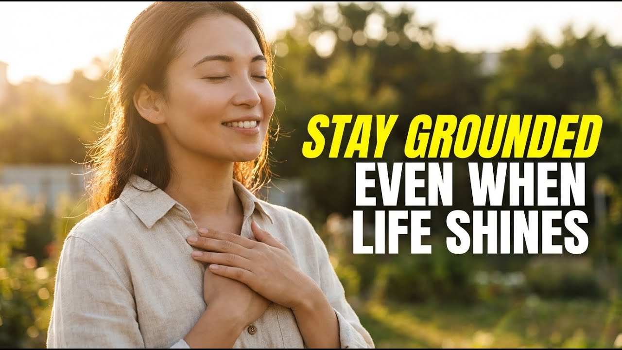 The Secret to Staying Grounded When Life Is Great: Morning Prayer - YouTube