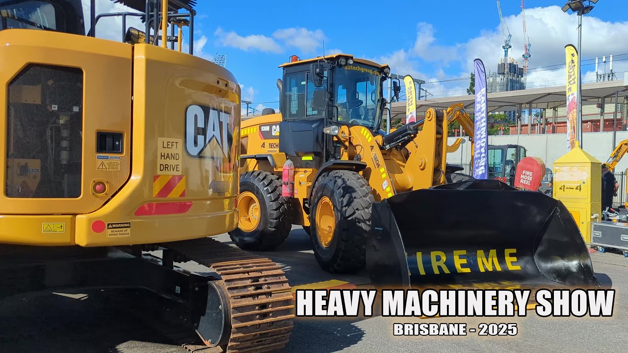 BIGGEST MACHINES! Brisbane Heavy Machinery Show 2025 Highlights ...