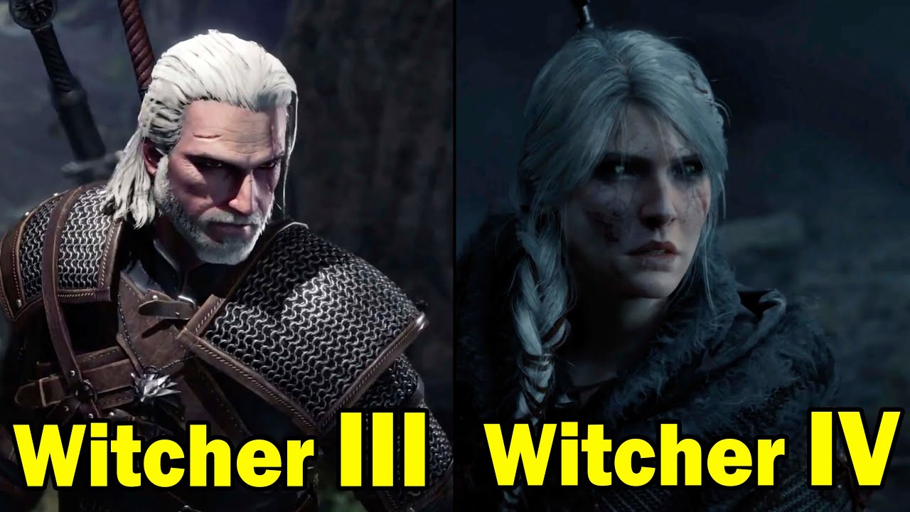 Witcher 3 vs. Witcher 4 Comparison Graphics/Cinematic - YouTube