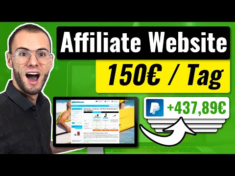 Affiliate Marketing Website erstellen (2025): Kinderleicht Affiliate WordPress Website bauen