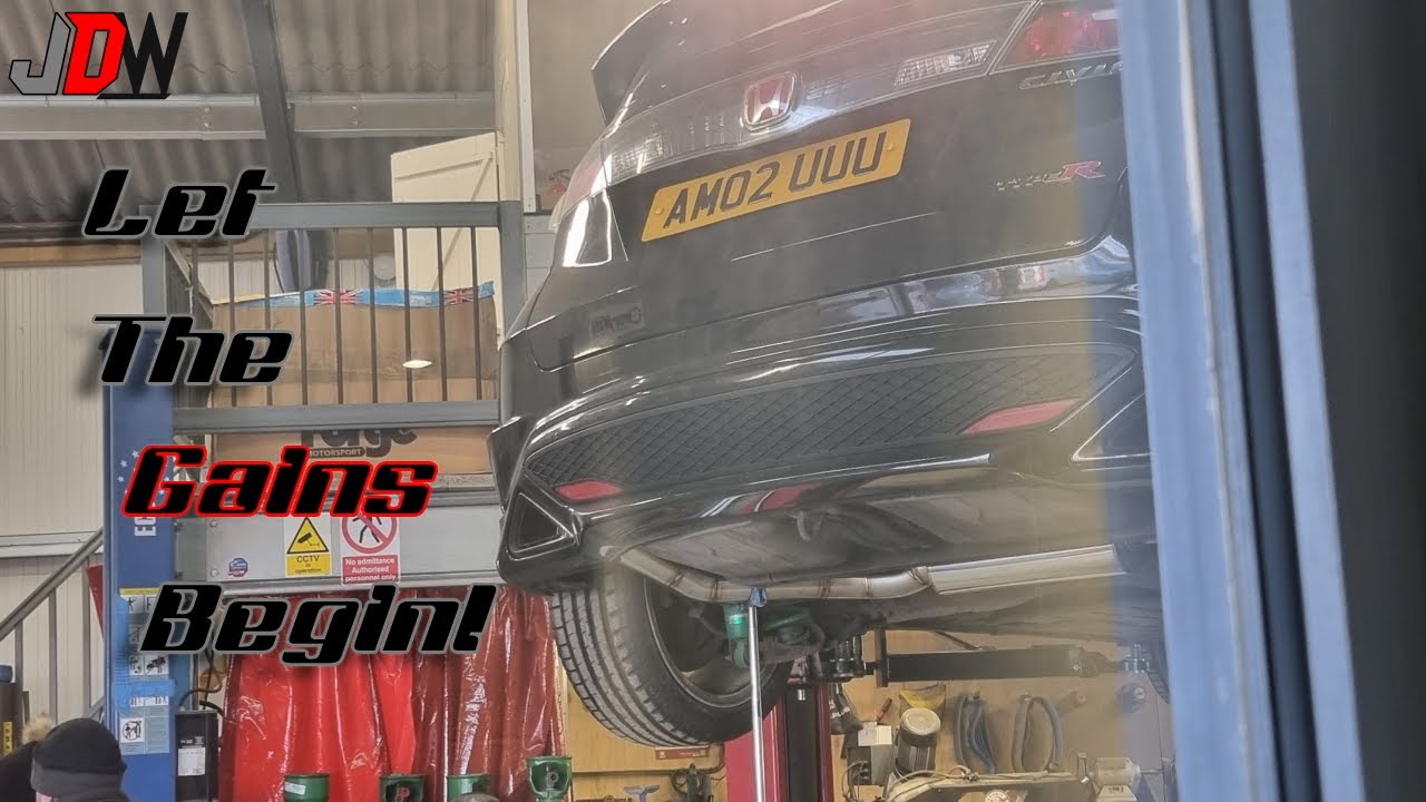 My FN2 Gets a Custom 3" Exhaust 💨💨 - YouTube