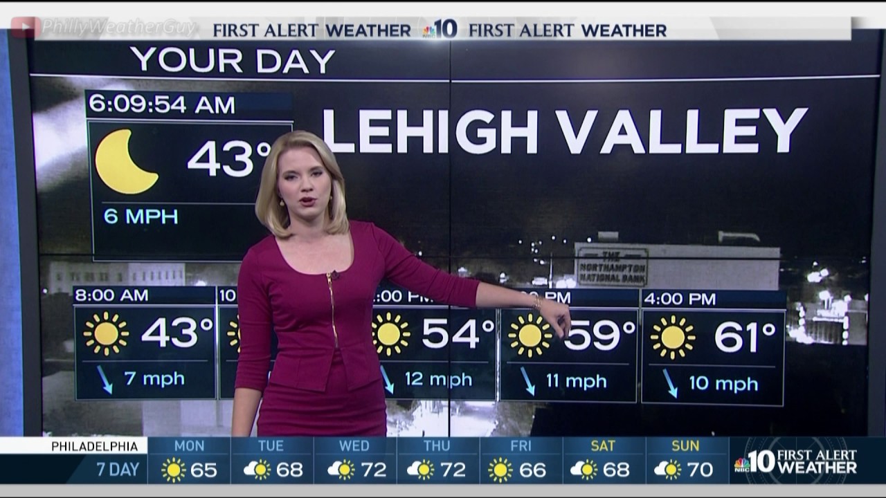 Krystal Klei NBC10 at 6am 2016 Oct 10 - YouTube