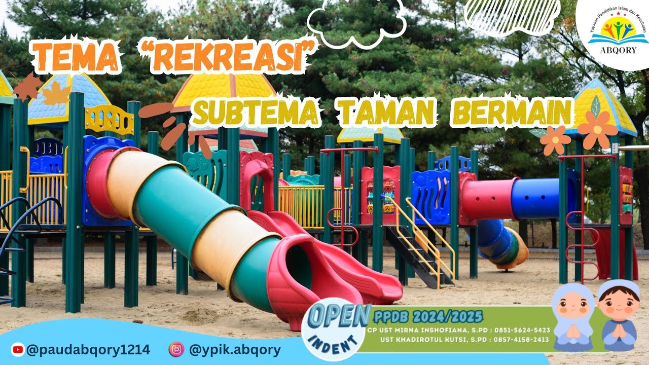 Pembelajaran Tema "Rekreasi" SubTema Taman Bermain - YouTube