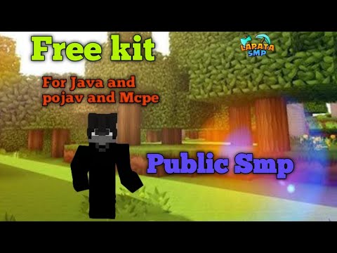 JOIN NOW PUBLIC SURVIVAL SMP..||😱👍FREE KITS .. - YouTube