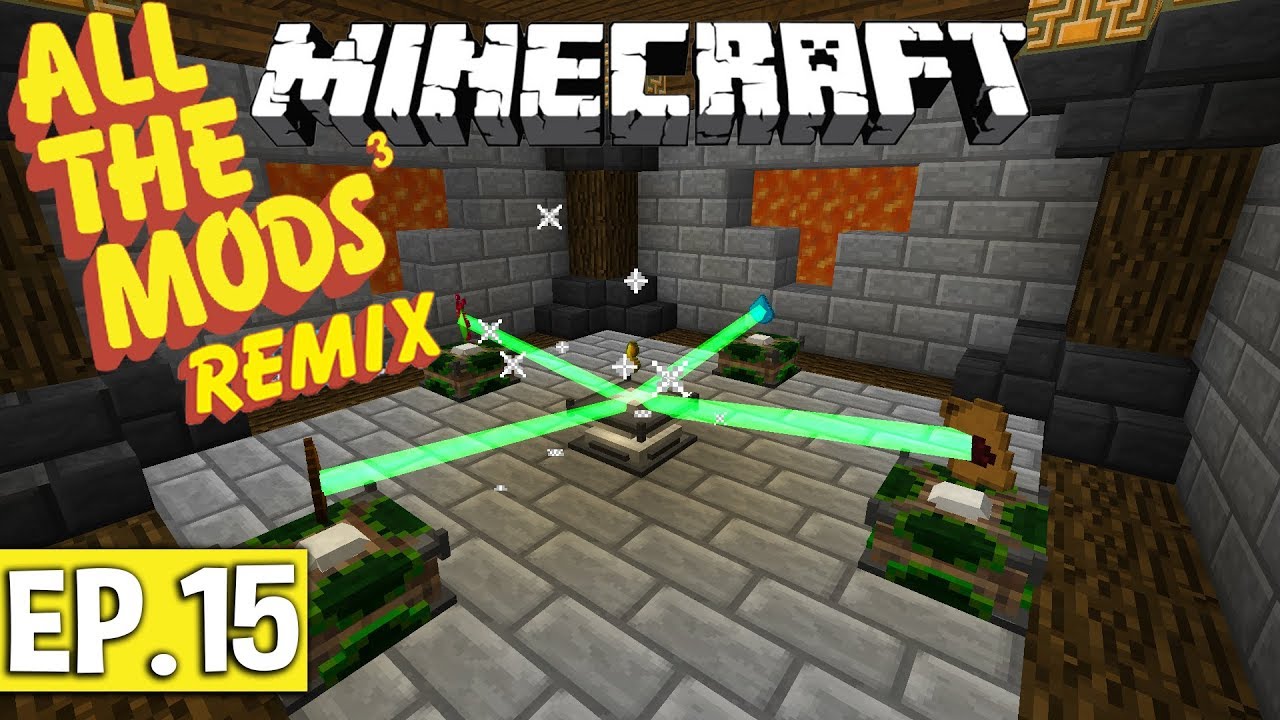 AUTOMATISATION DES EMPOWERER ! | Minecraft Moddé - All The Mods 3 Remix ...