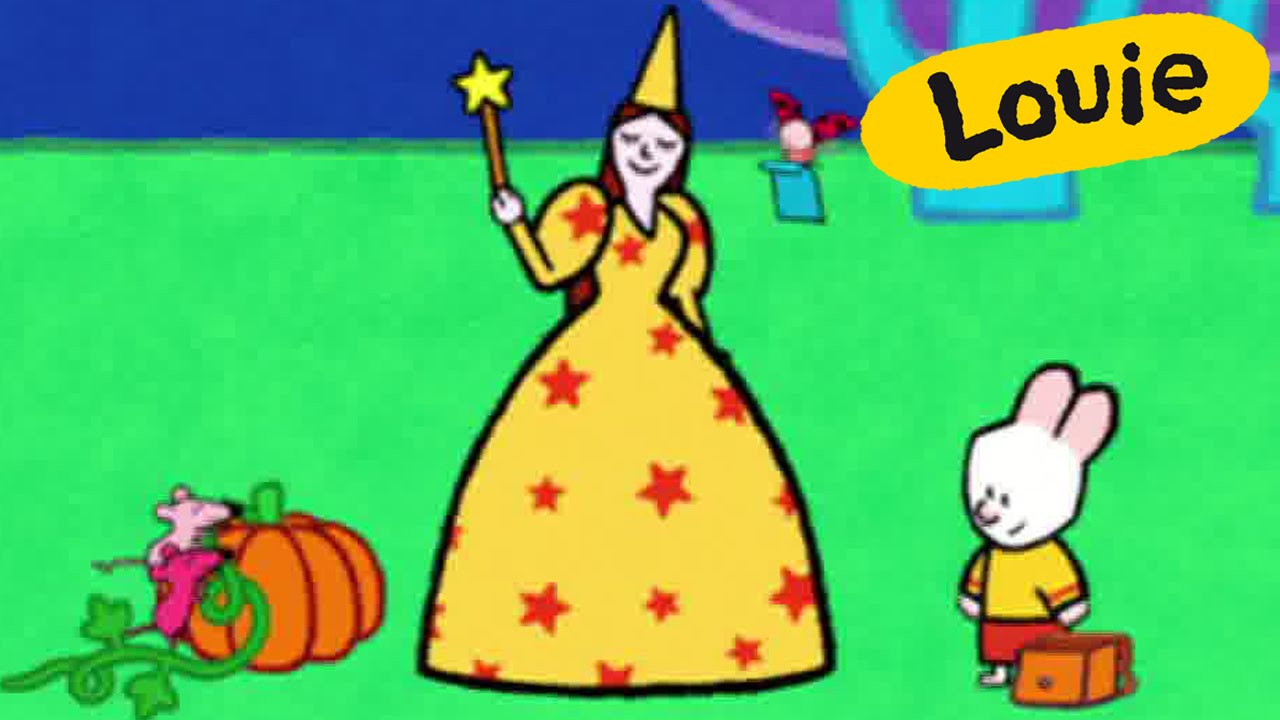 Louie, draw me a fairy | Learn to draw cartoon for kids - YouTube