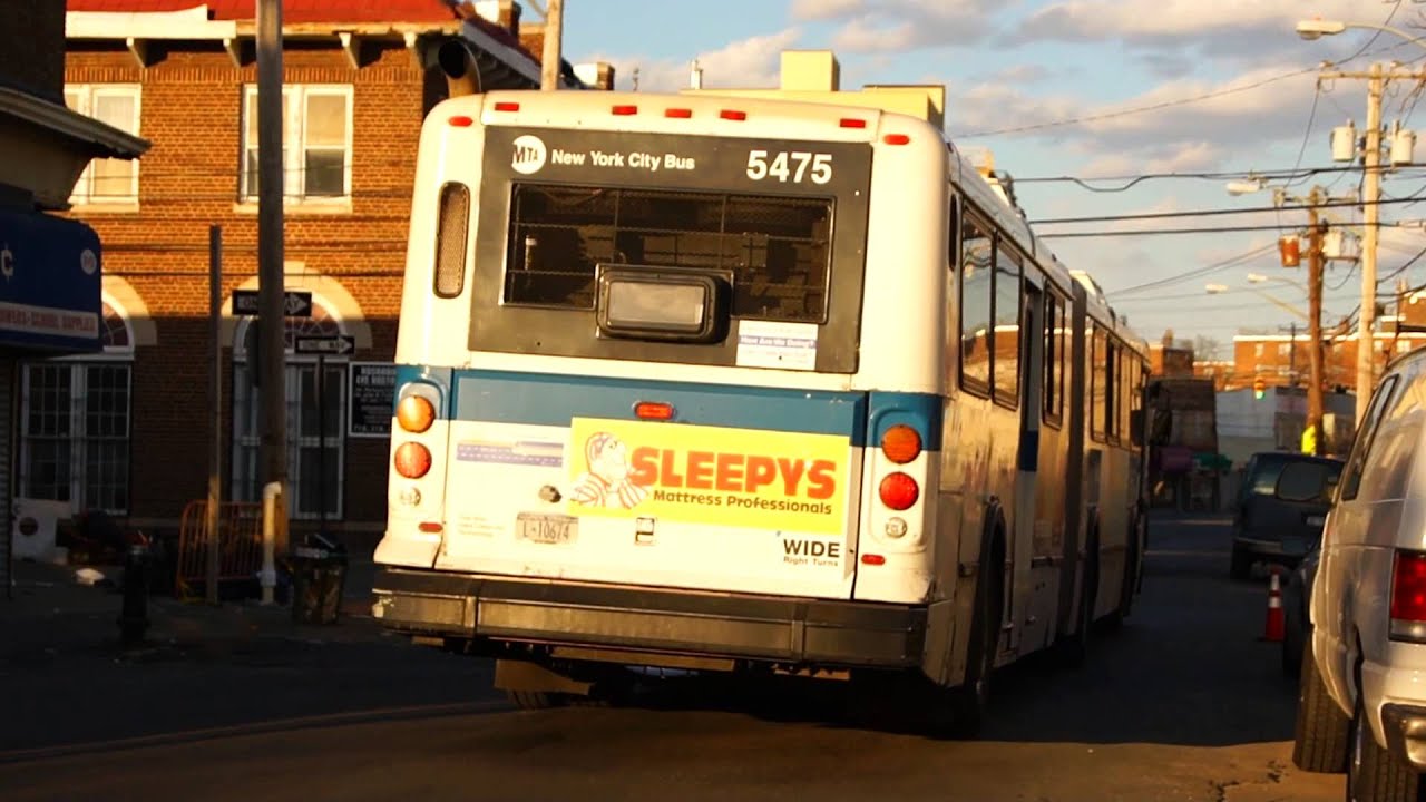 [MTA Regional Bus] 1995 Orion V 141 & 2000 New Flyer D60HF 5475 On The ...