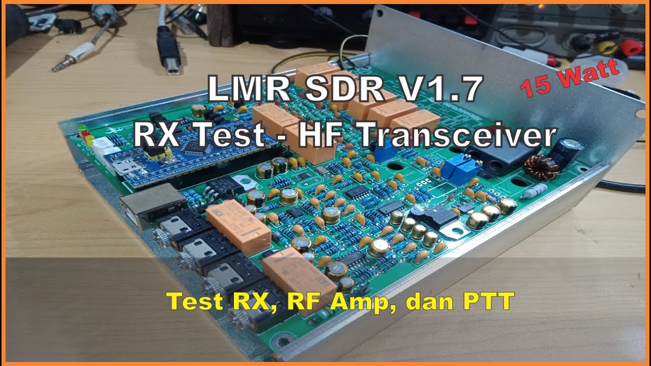 LMR SDR V 1 7 RX Test HF Transceiver - YouTube