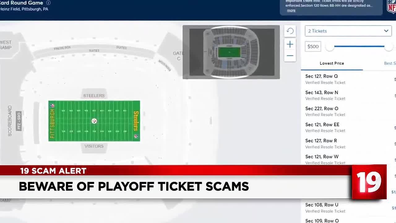 Beware of NFL Playoff ticket scams - YouTube