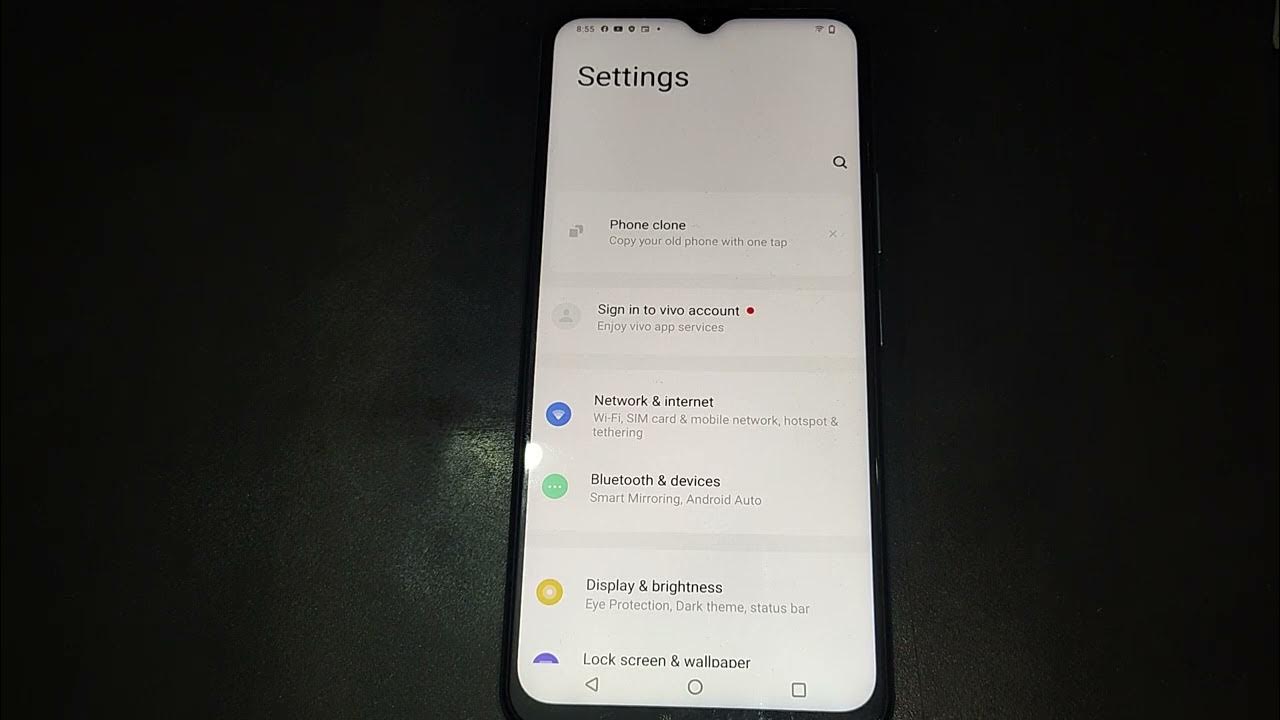 how to set bluetooth setting Vivo Y56, Vivo Y56 me bluetooth setting set kaise kare - YouTube
