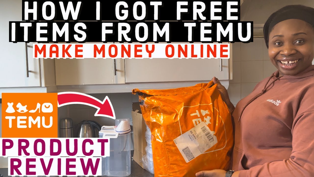 HOW TO GET FREE ITEMS ONLINE IN THE UK : GET CHEAP ITEMS ON TEMU : MAKE ...