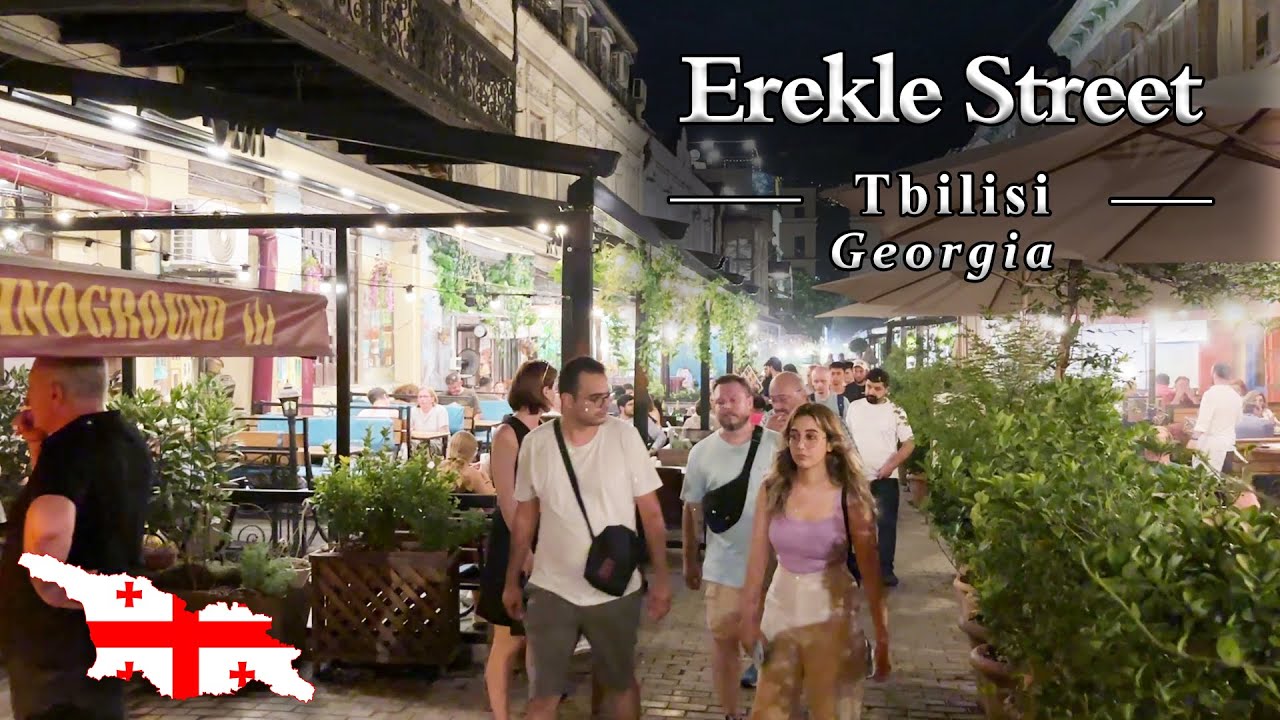 Georgia Erekle II Street, Tbilisi, Georgia 🇬🇪 Walking Tour - YouTube