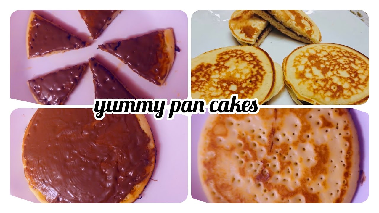 HOW TO MAKE YUMMY PAN CAKES || NUTELLA PAN CAKE SANDWICH WITHOUT EGG by ...