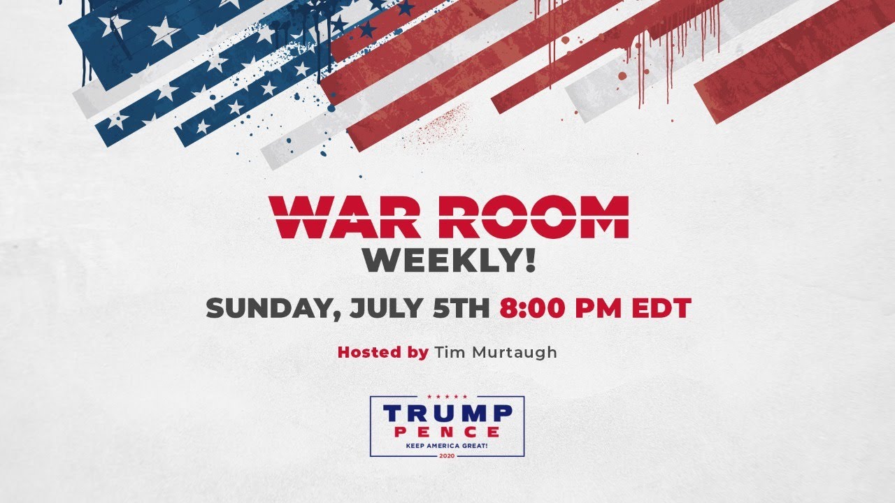 WATCH: War Room Weekly with Tim Murtaugh, Matt Whitaker, and Mike Davis ...