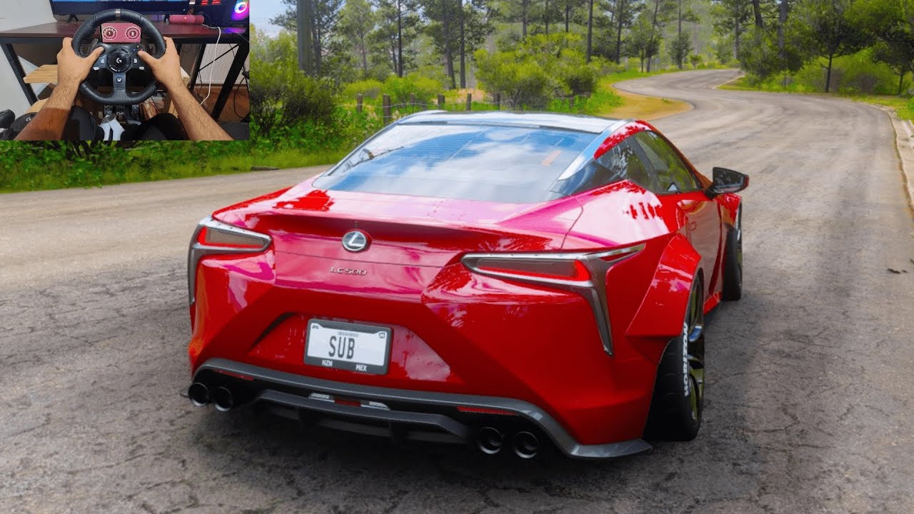 800HP Lexus LX500 Forza Horizon 5 4k@60FPS (Steering Wheel + Shifter ...