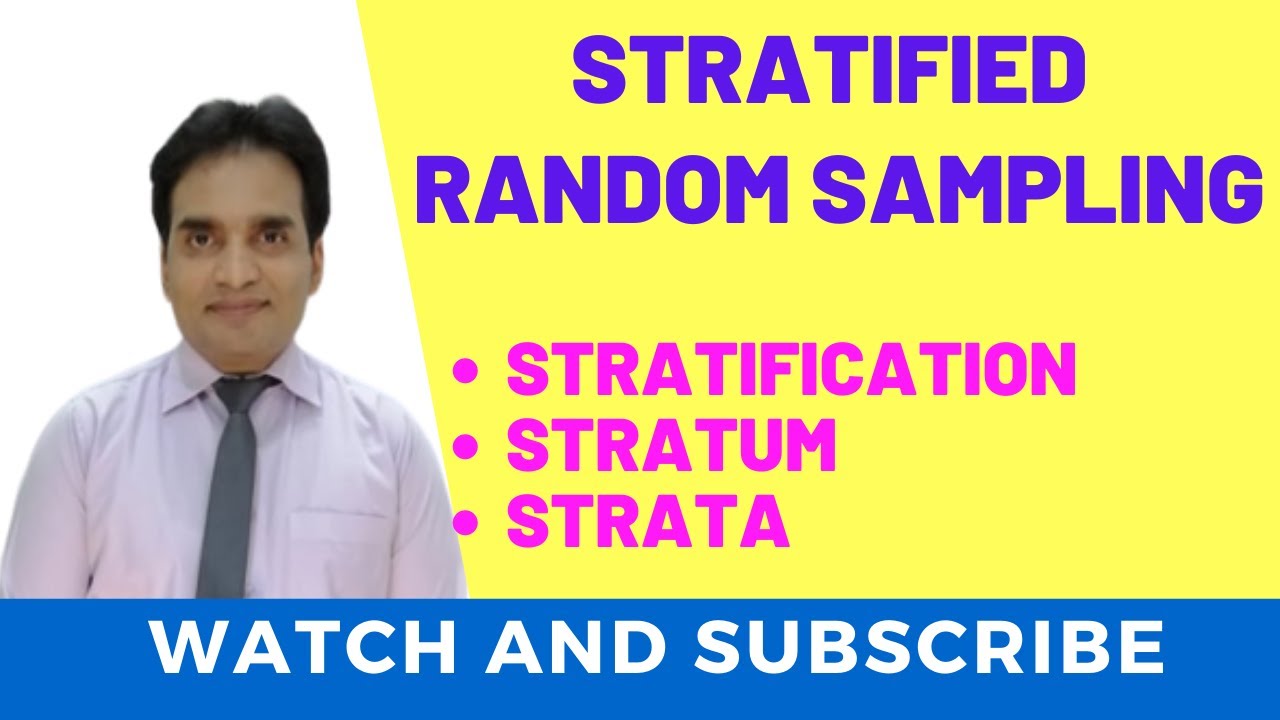 Stratified Random Sampling, Types of Random Sampling, Stratification ...