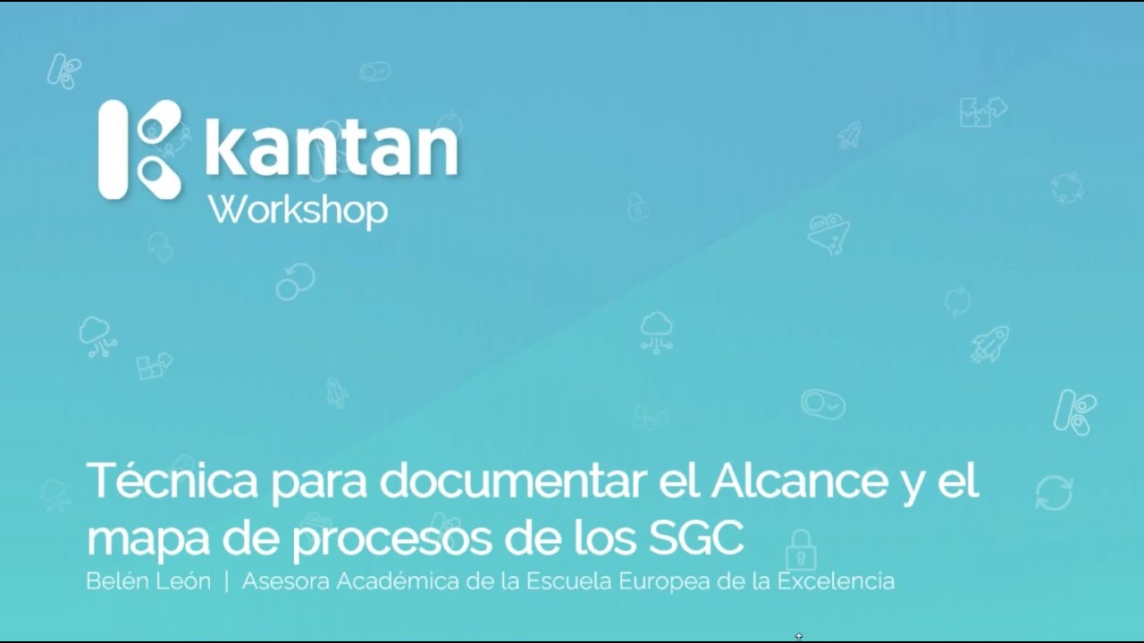 Workshop: Técnica para documentar el Alcance y el mapa de procesos de ...