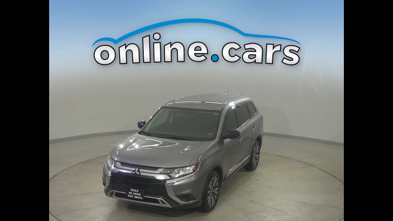 A60512NP Used 2020 Mitsubishi Outlander Gray SUV Test Drive, Review ...