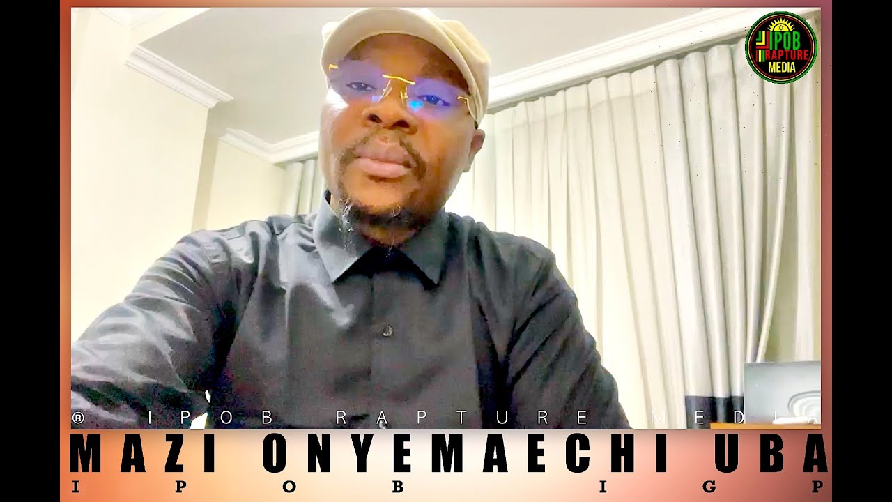 Join Mazi Onyemaechi Uba Ipob Awareness Campaign On Free Mazi Nnamdi ...