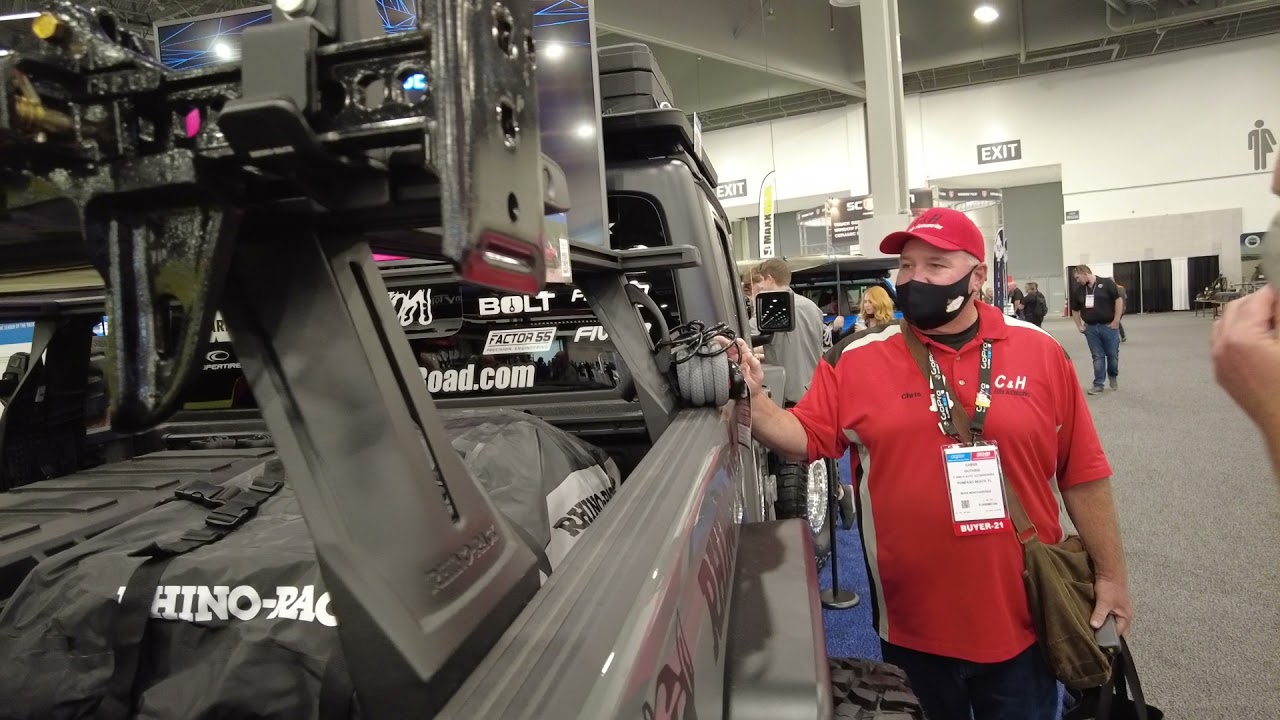 Rhino Racks with Chris from C&H Auto Accessories at SEMA Show 2021 ...