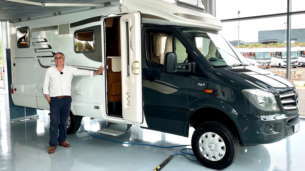 £98,000 Motorhome Tour : 2016 Hymer M LT 580 4x4 - YouTube