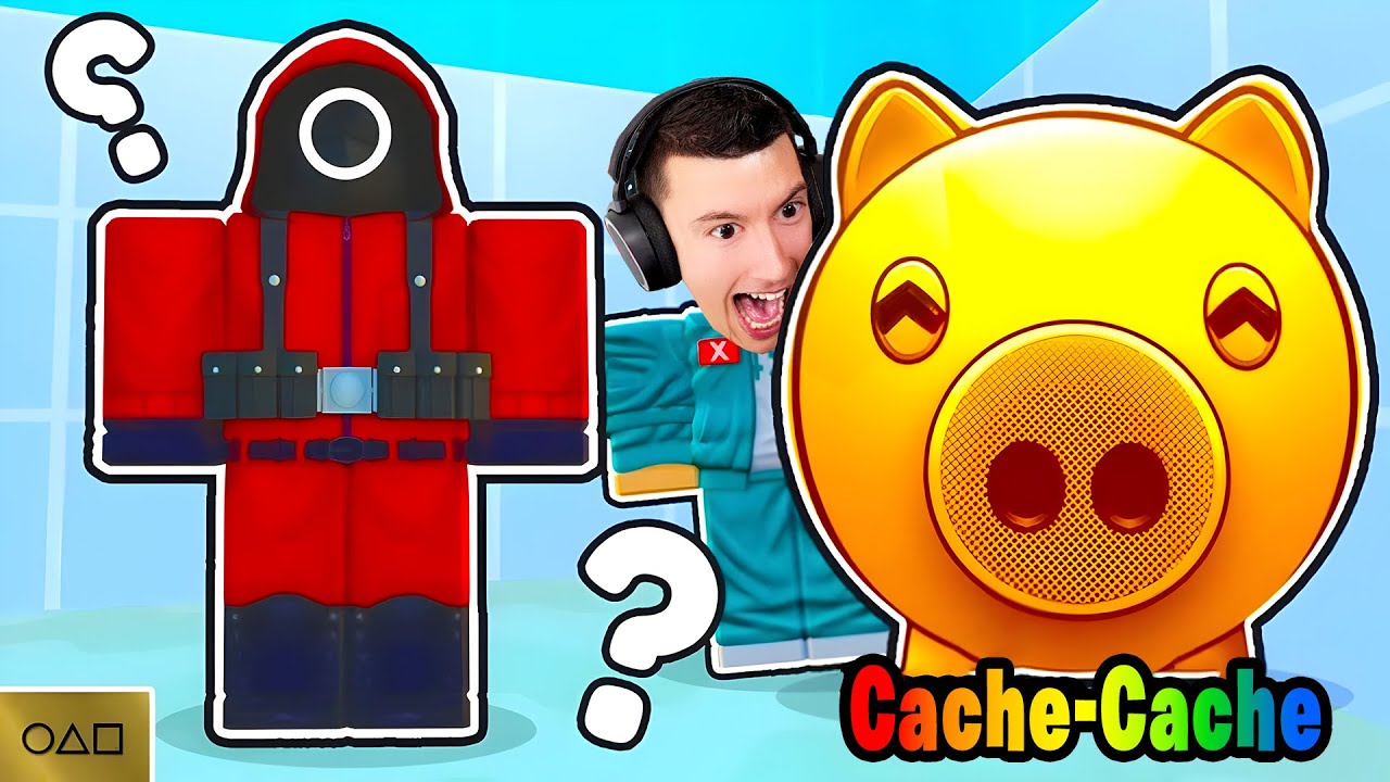 REDKILL CACHE ET TROUVE CHALLENGE SQUID GAME🧐🍆TROUVEZ THANOS AUX ...