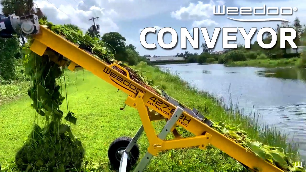 REVOLUTIONARY Weedoo Conveyor Changes Material Handling Forever - YouTube