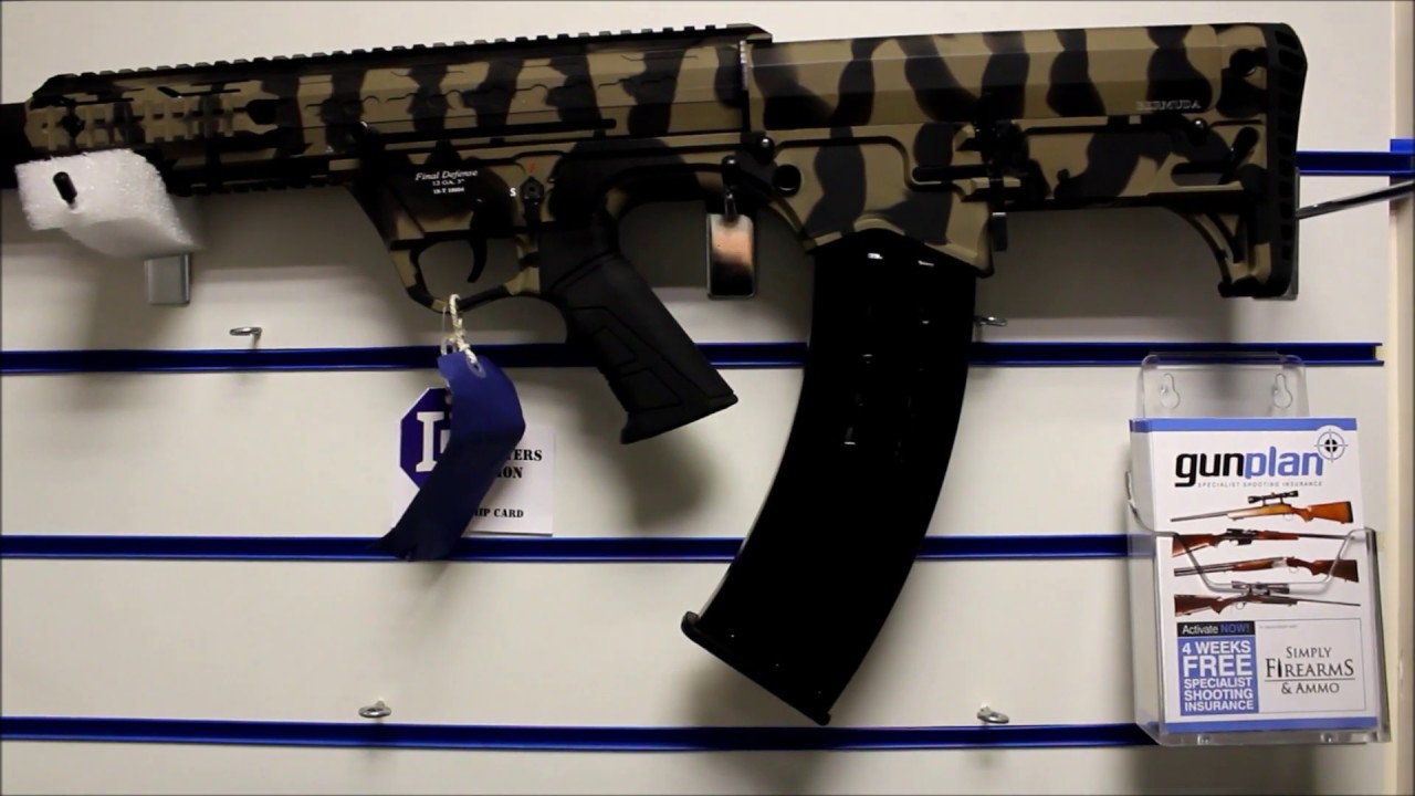 Final Defense FD12 Bullpup 12g Semi Auto Shotgun Part 1 - YouTube